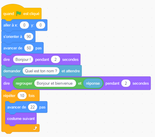 Scratch : les premiers pas - Maths-et-Logique